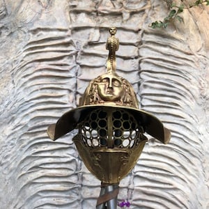 Larp Armor, Ancient Helmet, Gladiator Helmet, Thracian Armor, Museum ...