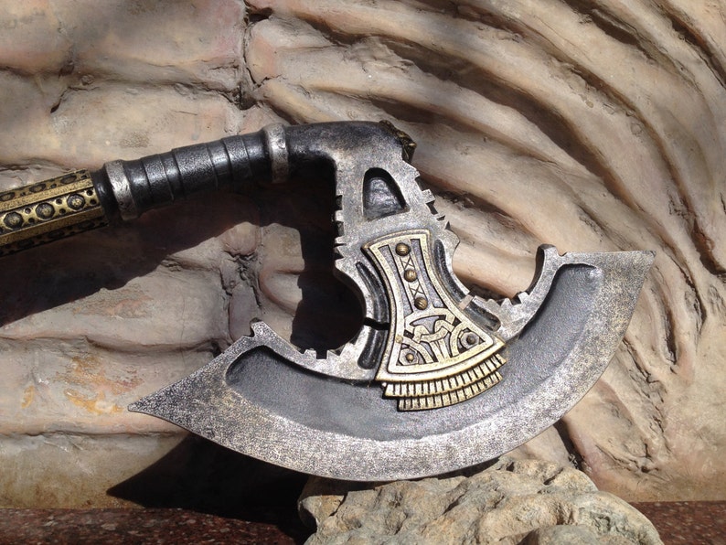 Viking Axe Iron War Axe Medieval Arms Viking Arms Cpsplay - Etsy