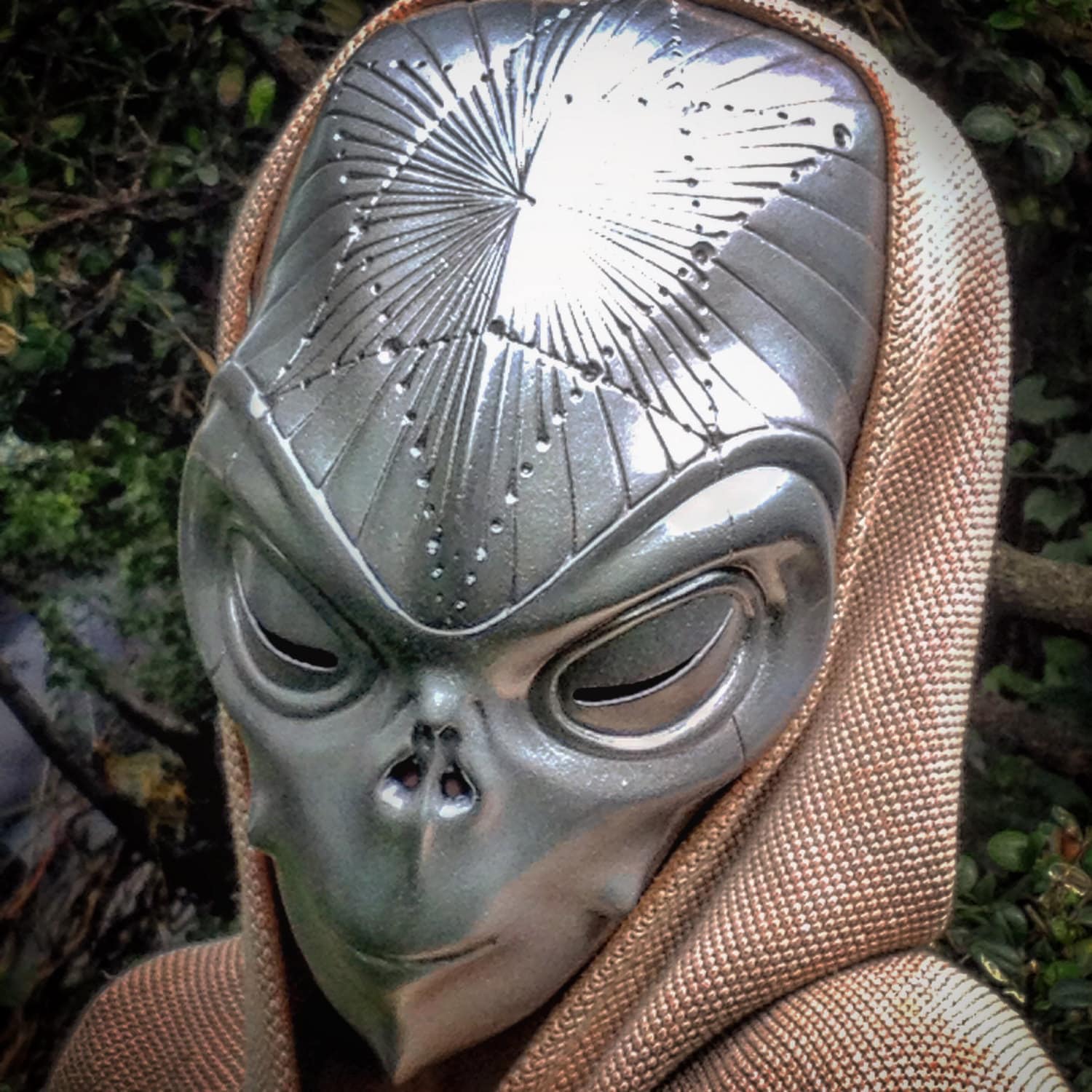 Alien Mask Halloween Mask Masquerade Mask Futuristic - Etsy