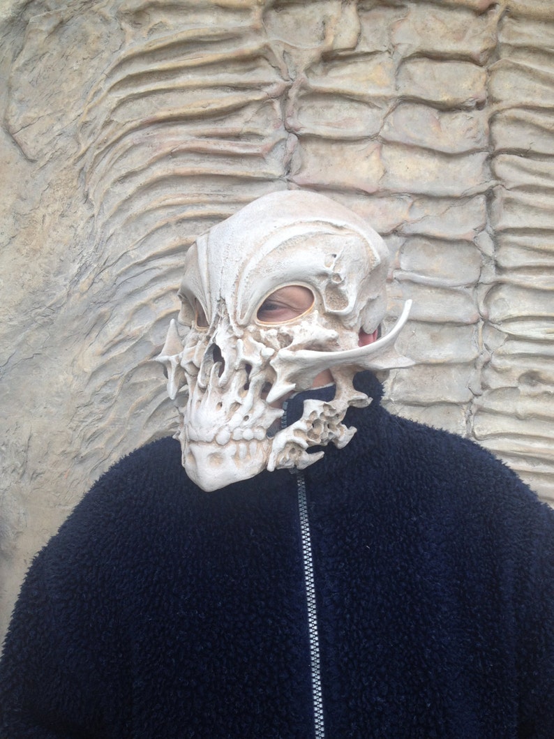 Skull Mask Fantasy Helmet Monster Mask Cosplay Costume - Etsy