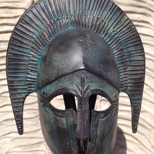 Ancient Greek Helmet, Mask Helmet, Props Hercules, Ancient Armor, Larp ...