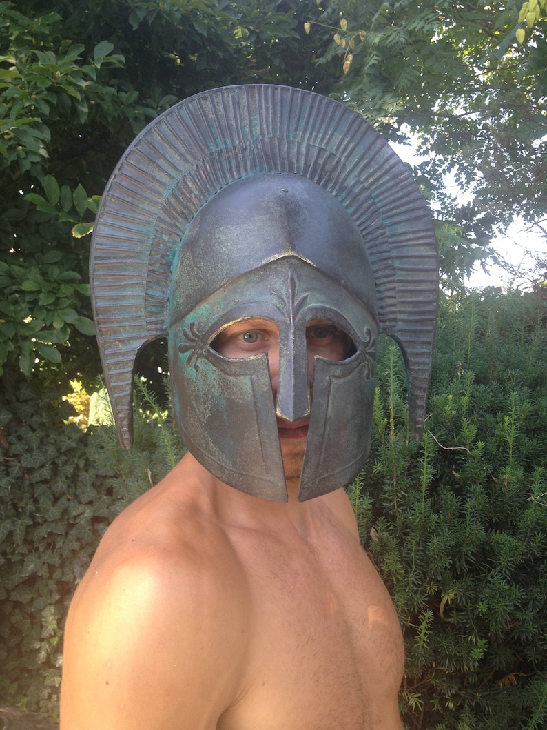 Ancient Greek Helmet Mask Helmet Props Hercules Ancient Armor - Etsy