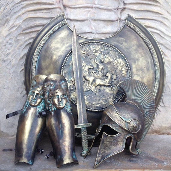 Ancient Greek Greaves Armor