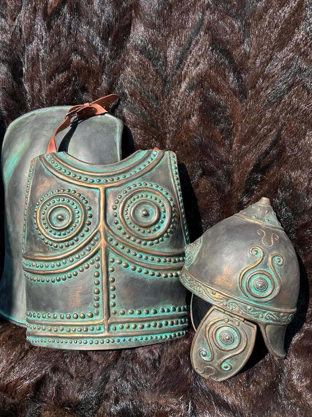 Celtic Helmet Armor Set – La Tène Culture Replica – Ancient Gaul ...