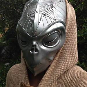 Aliens Masks Set - Bronze and Silver Mask, Masquerade Mask, Burning Man ...