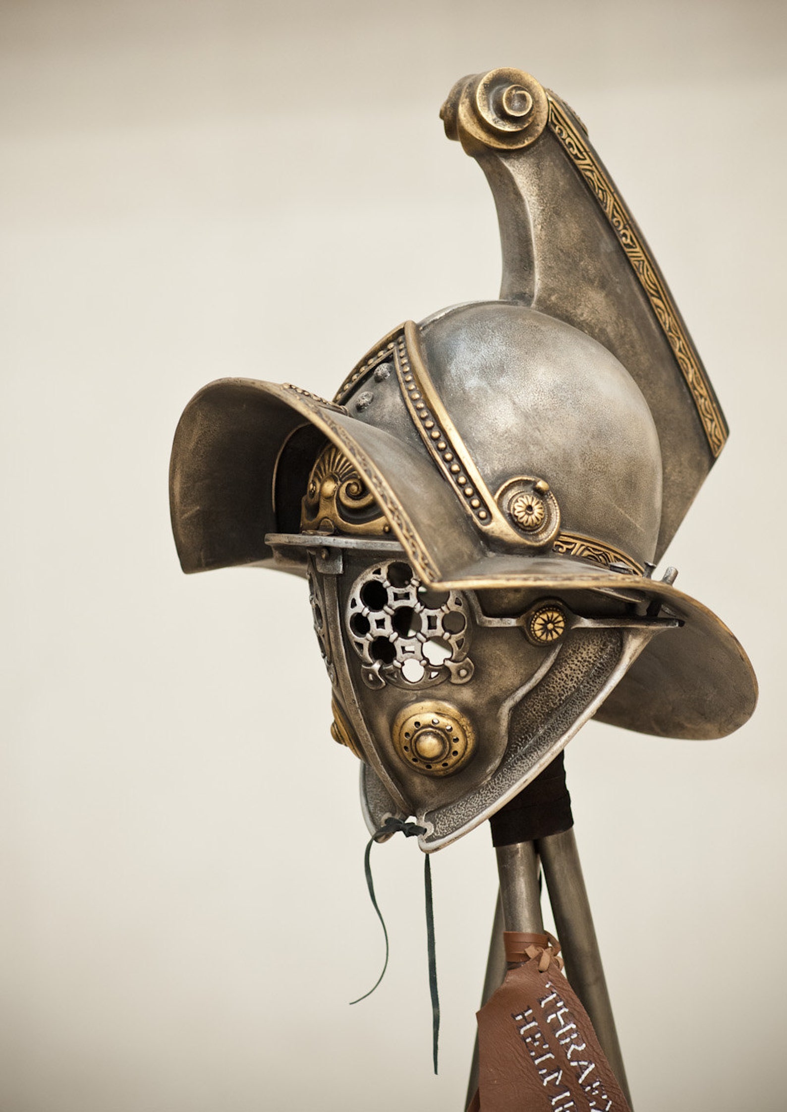 Gladiator Helmet Replica Ancient Gladiator Armor Ancient Rome - Etsy Gladiator Helmet Replica Ancient Gladiator Armor Ancient Rome - Etsy