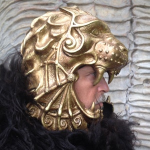 Ancient Helmet, Ancient Armor, Animal Masks Gold Mask Animal Golden ...