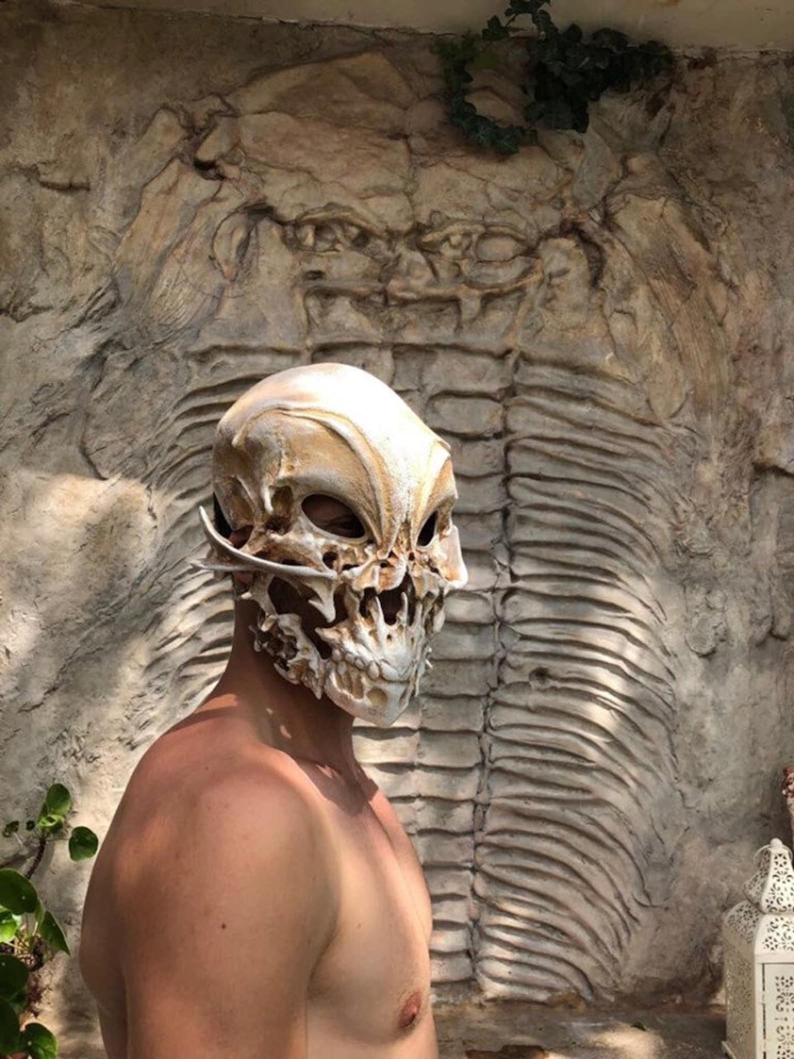 Bones Mask Skull Mask Aliens Mask Horror Mask Mask | Etsy