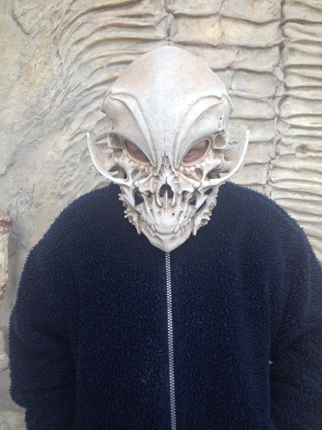 Skull Mask Fantasy Helmet Monster Mask Cosplay Costume | Etsy