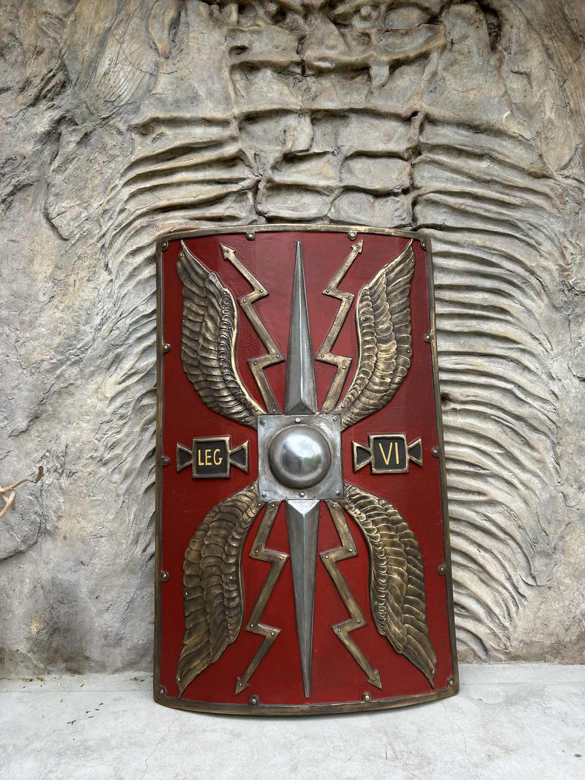 Custom Order - Giovanni Cancellieri- Roman Legionary Scutum Shield ...