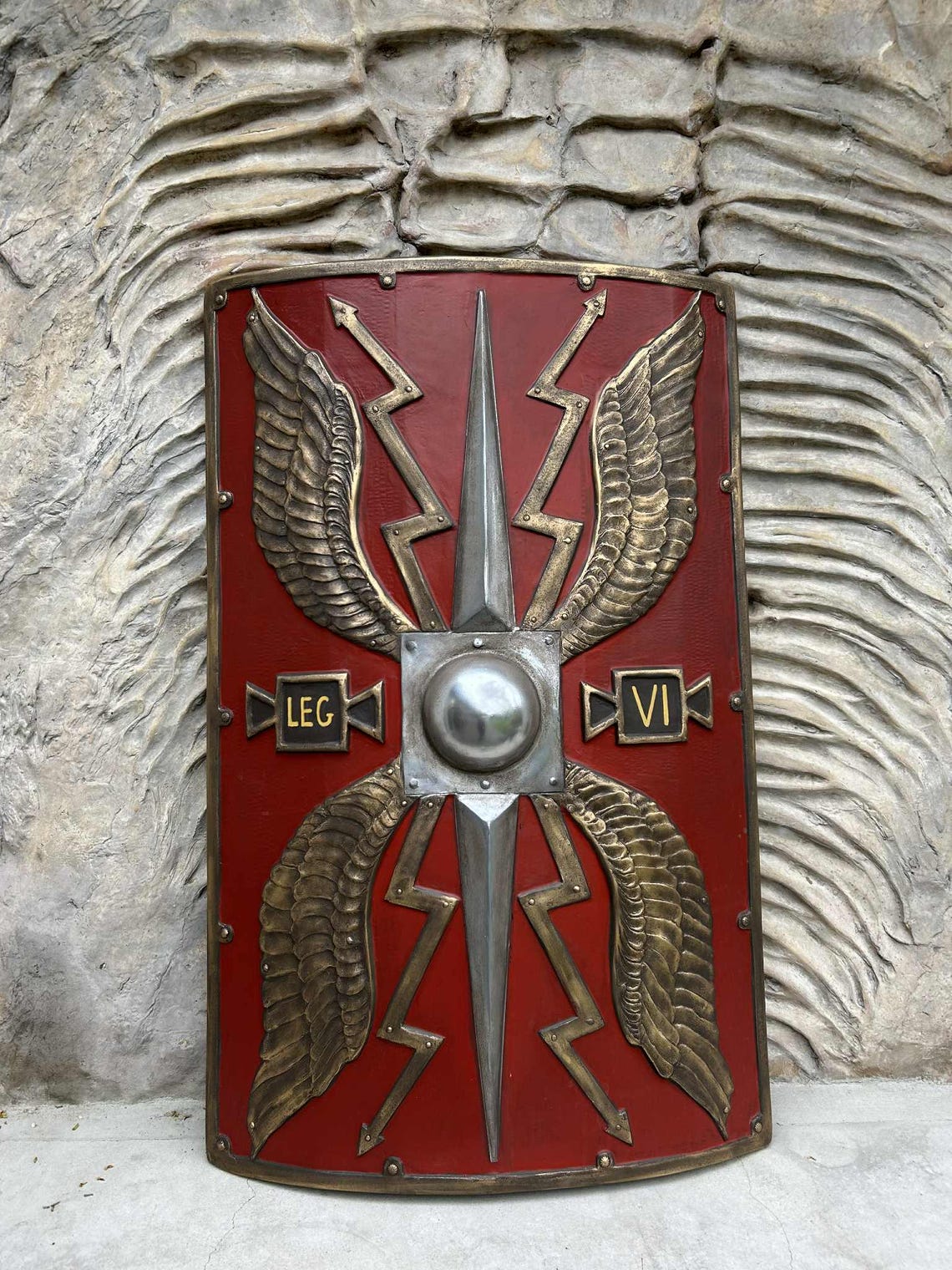 Custom Order - Giovanni Cancellieri- Roman Legionary Scutum Shield ...