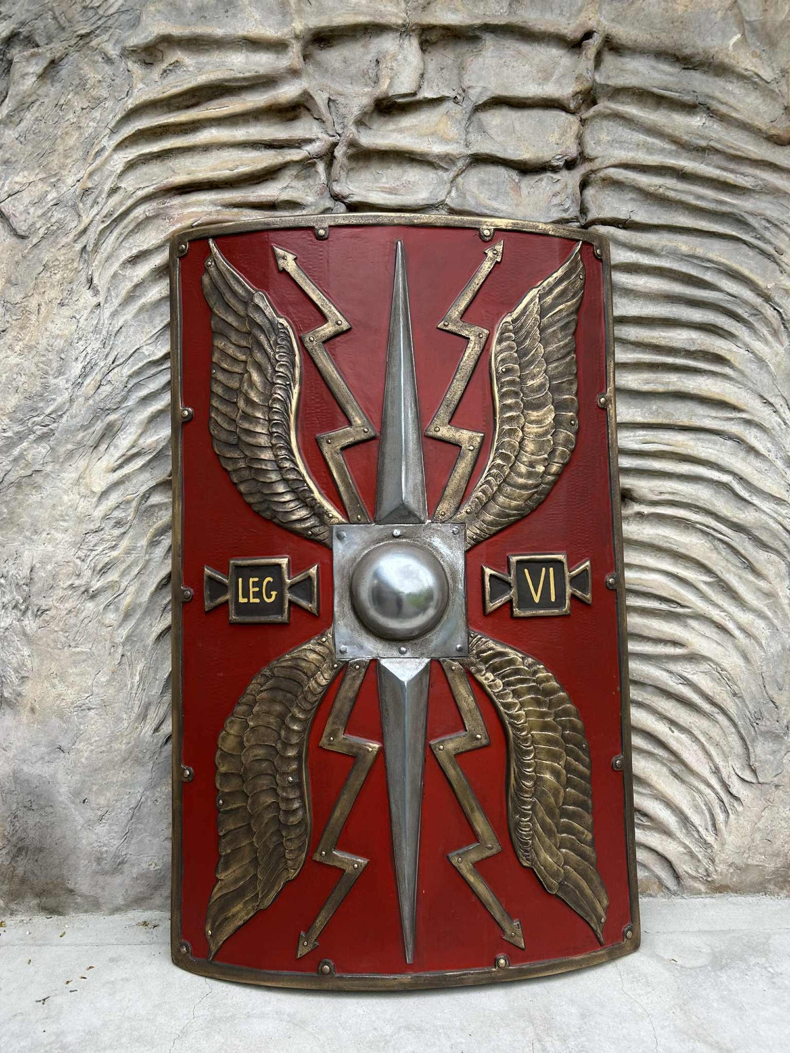 Custom Order - Giovanni Cancellieri- Roman Legionary Scutum Shield ...