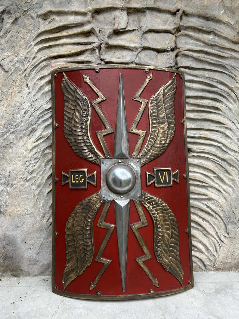 Custom Order - Giovanni Cancellieri- Roman Legionary Scutum Shield ...