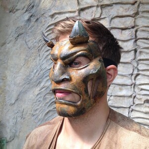 Mask Devil, Face Devil Demon Mask Halloween Mask Rusty Mask Dark Mask ...