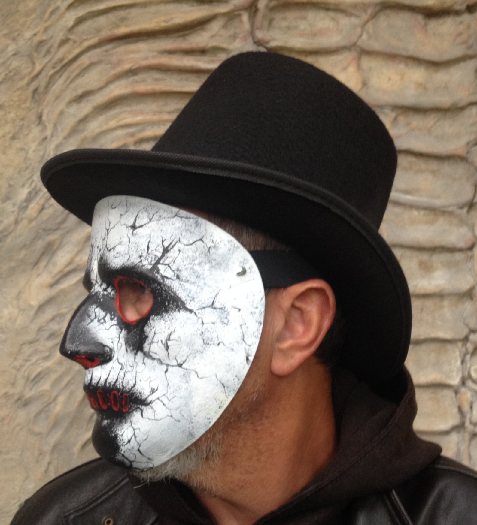 Zombie Mask Halloween Mask Masquerade Mask Halloween Mask - Etsy