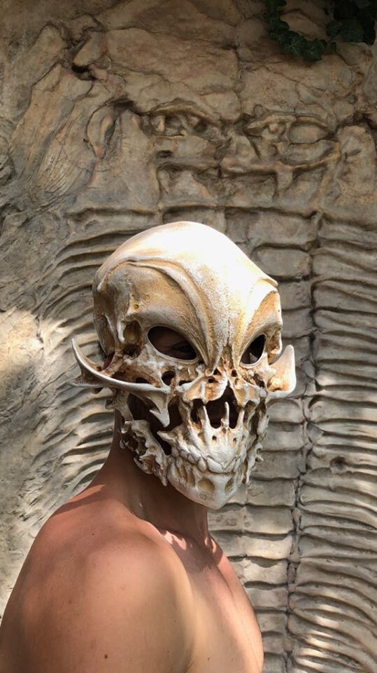 Bones Mask Skull Mask Aliens Mask Horror Mask Mask | Etsy
