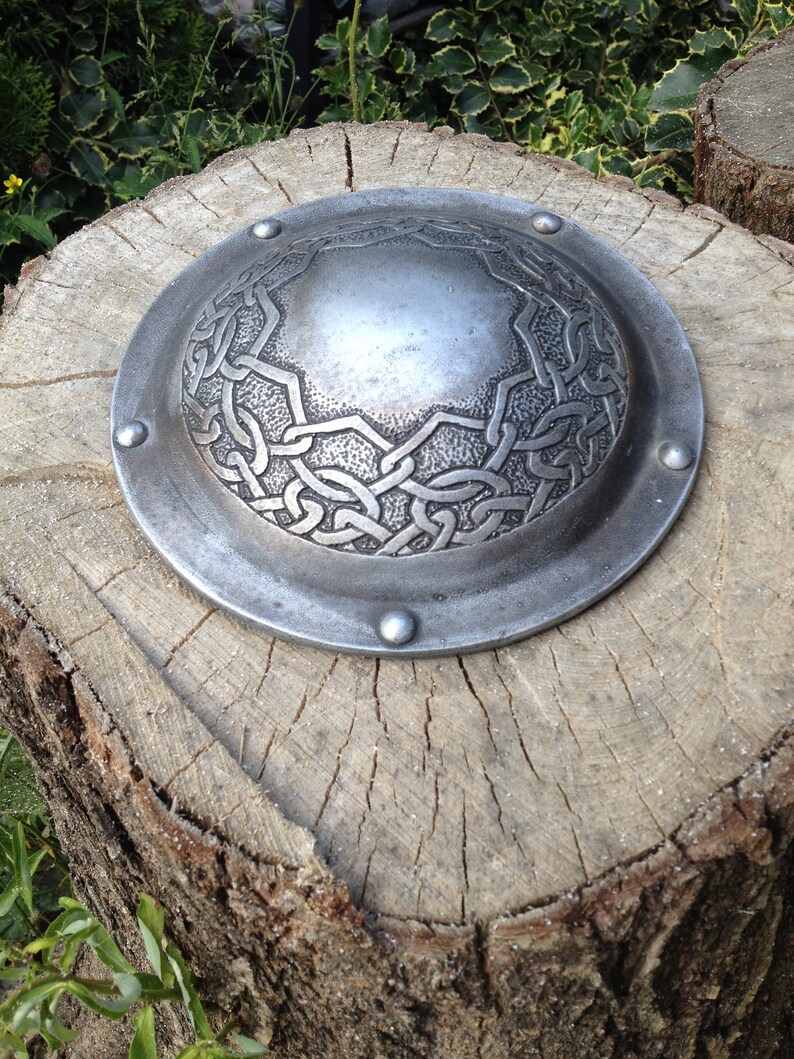 Shield Boss Viking Larp Shield Elements Viking Iron Shield | Etsy