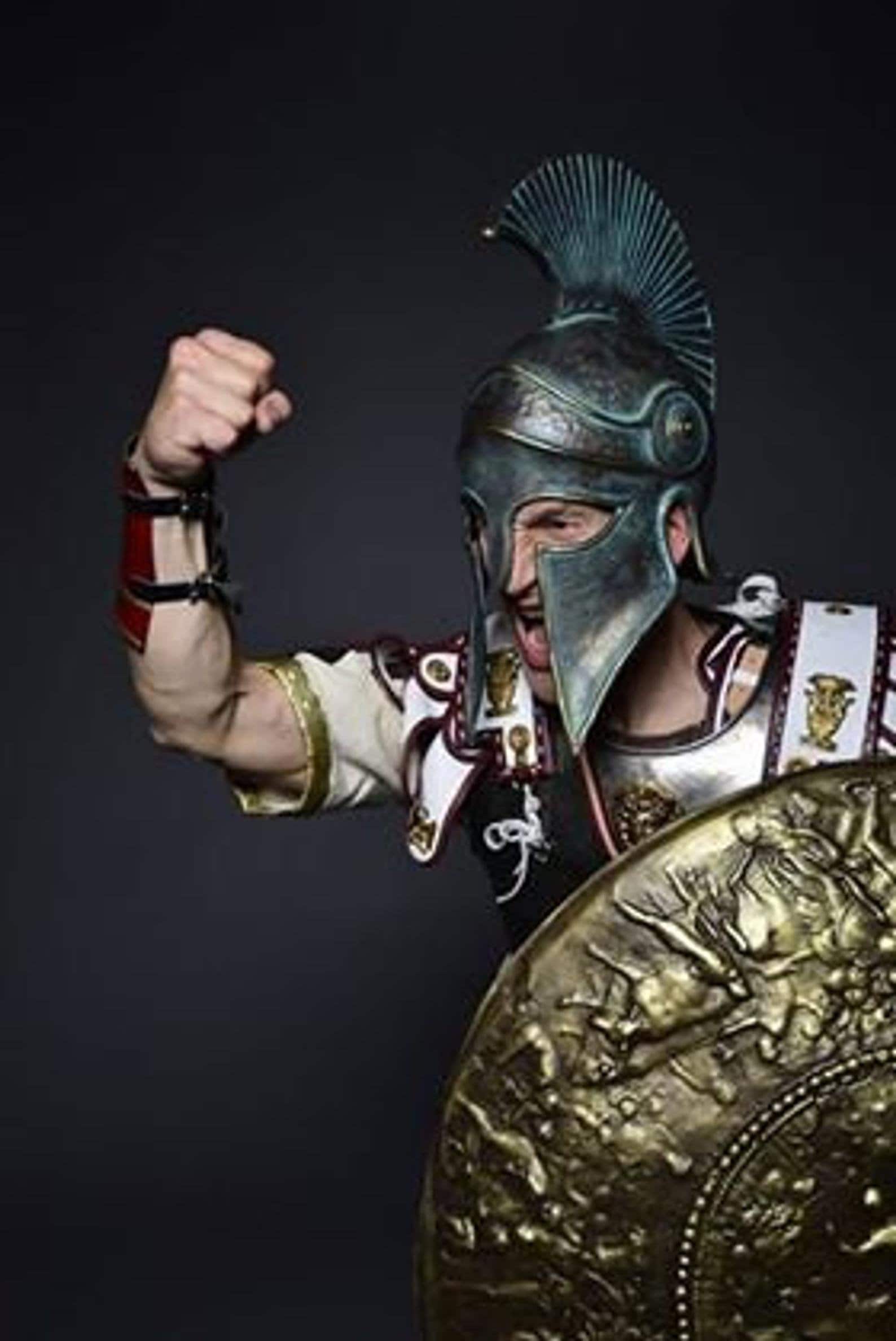 Elmo Greco Antico VidaXL Elmo Da Guerriero Greco Antico Per LARP In