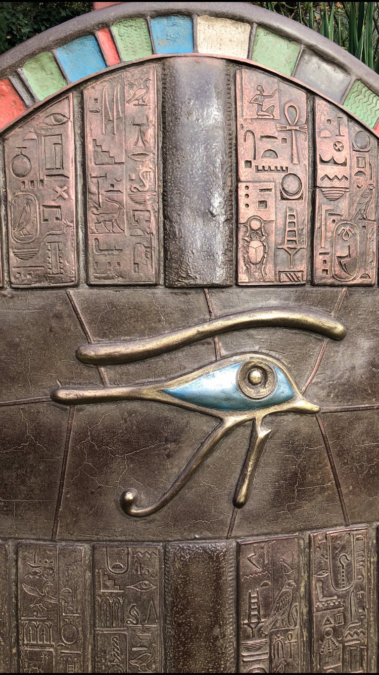 Egyptian Shield Larp Armor Cosplay Replica Ancient Shield | Etsy