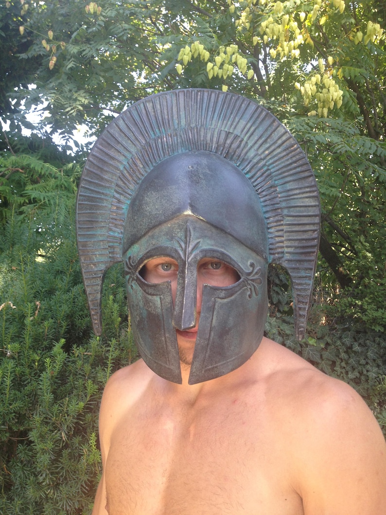Ancient Greek Helmet Mask Helmet Props Hercules Ancient Armor | Etsy