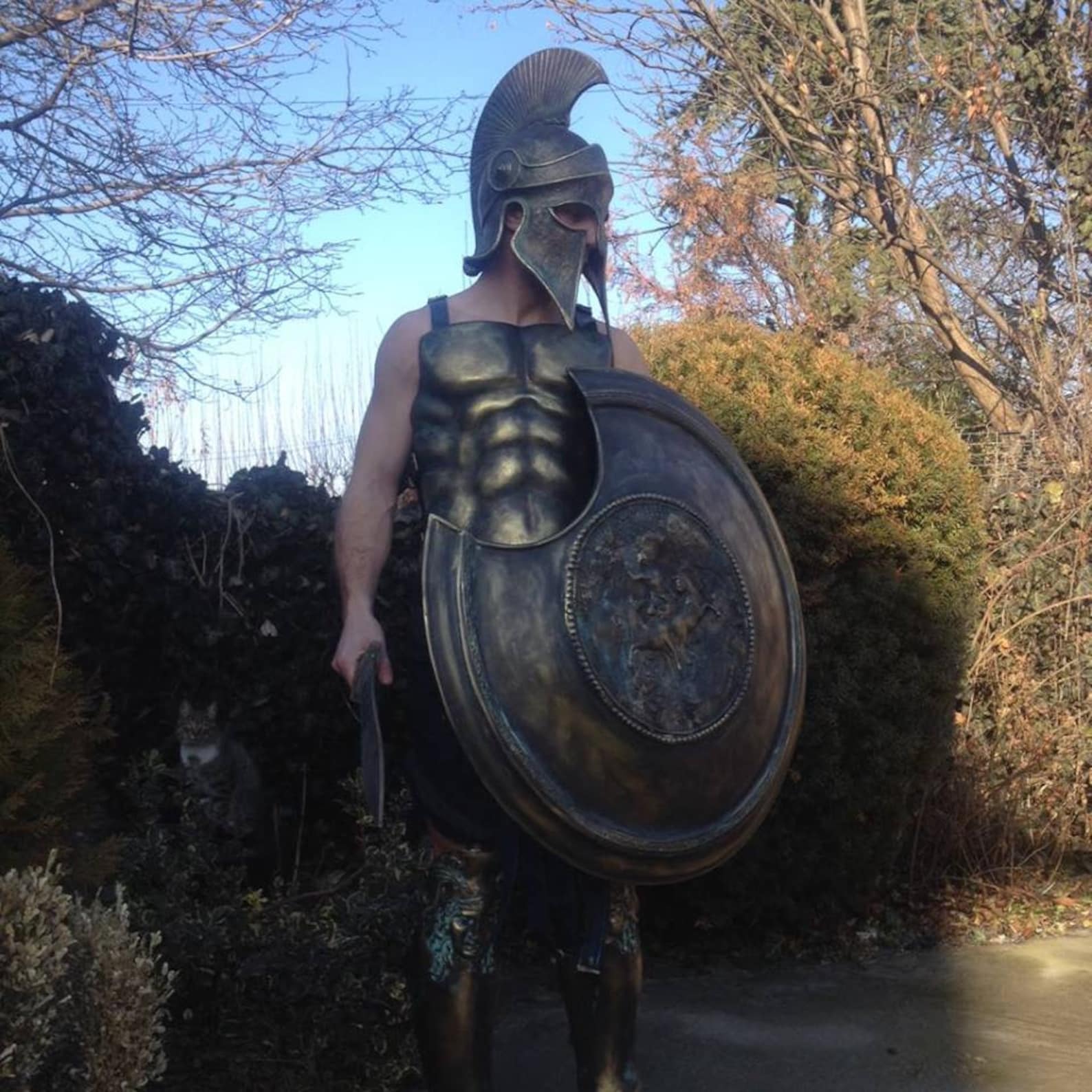 Ancient Armor, Greek Armor, Full Set, Larp, Warrior Cosplay Armor, LARP ...