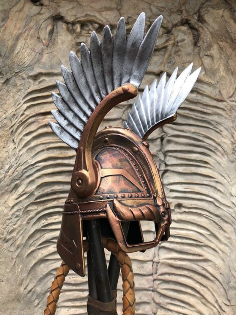 Thor Helmet the God of Thunder Scandinavian Mythology | Etsy