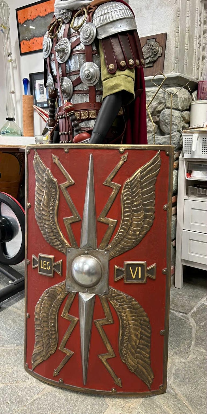 Custom Order - Giovanni Cancellieri- Roman Legionary Scutum Shield ...