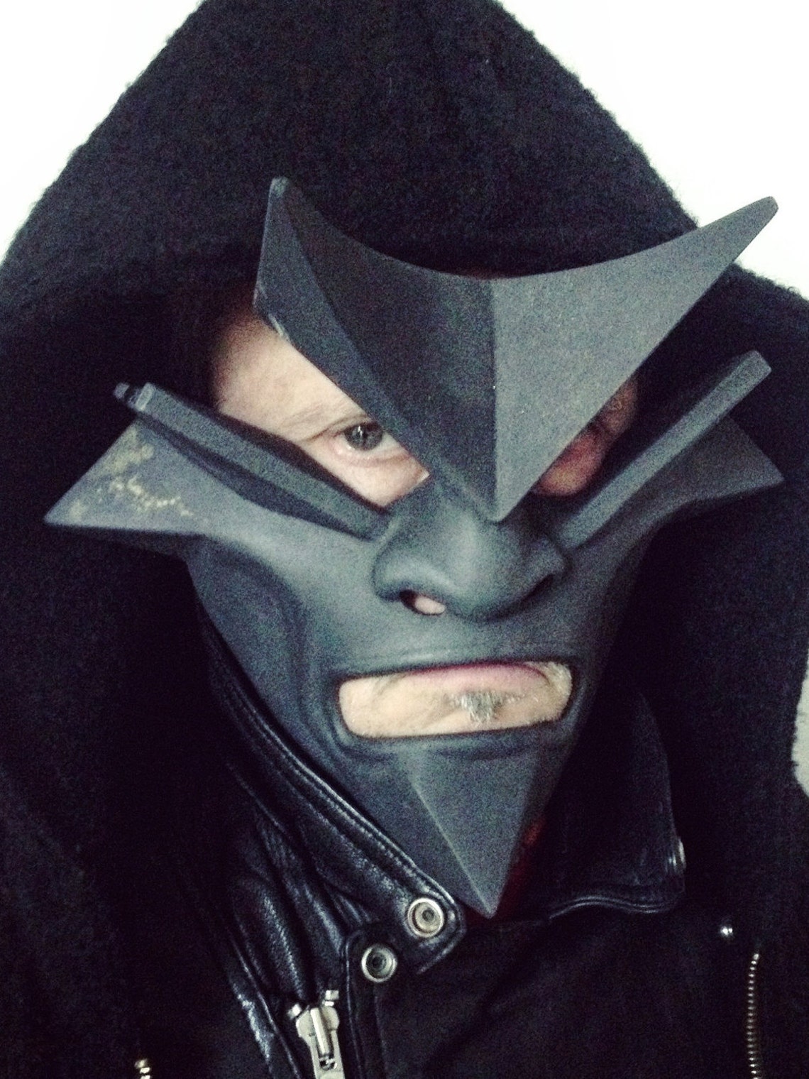 Halloween Devil Face Masquerade Mask Mask Dark Burton - Etsy