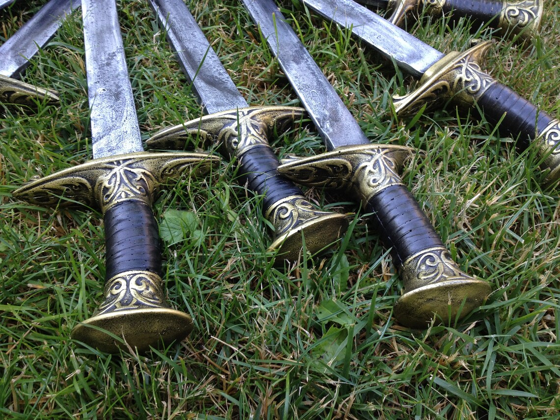 Medieval Sword LARP Sword Props Cosplay Medieval Weapon - Etsy