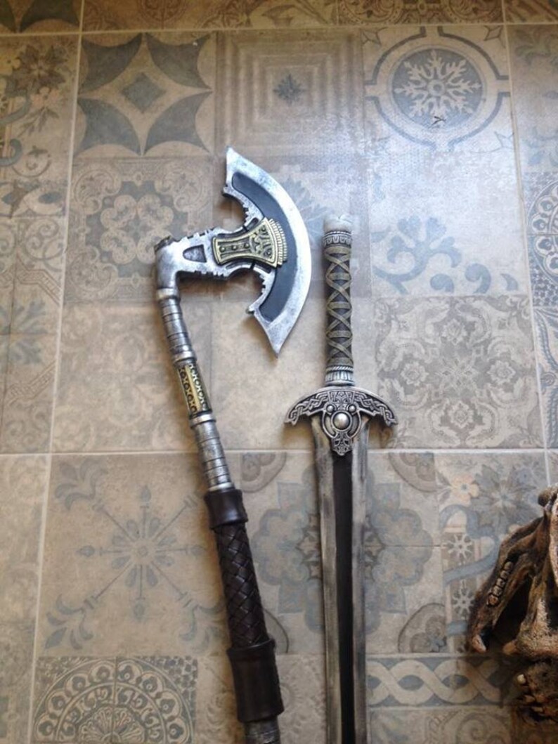 Viking Weapons Set Axe Sword Armor Viking Axe North | Etsy