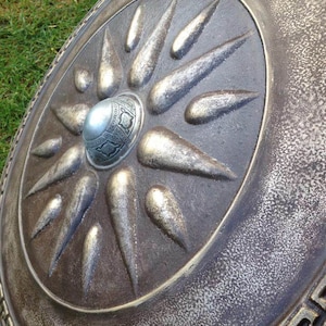 Ancient Wall Decor, Shield Alexander, Greek Shield, Bronze Wall ...