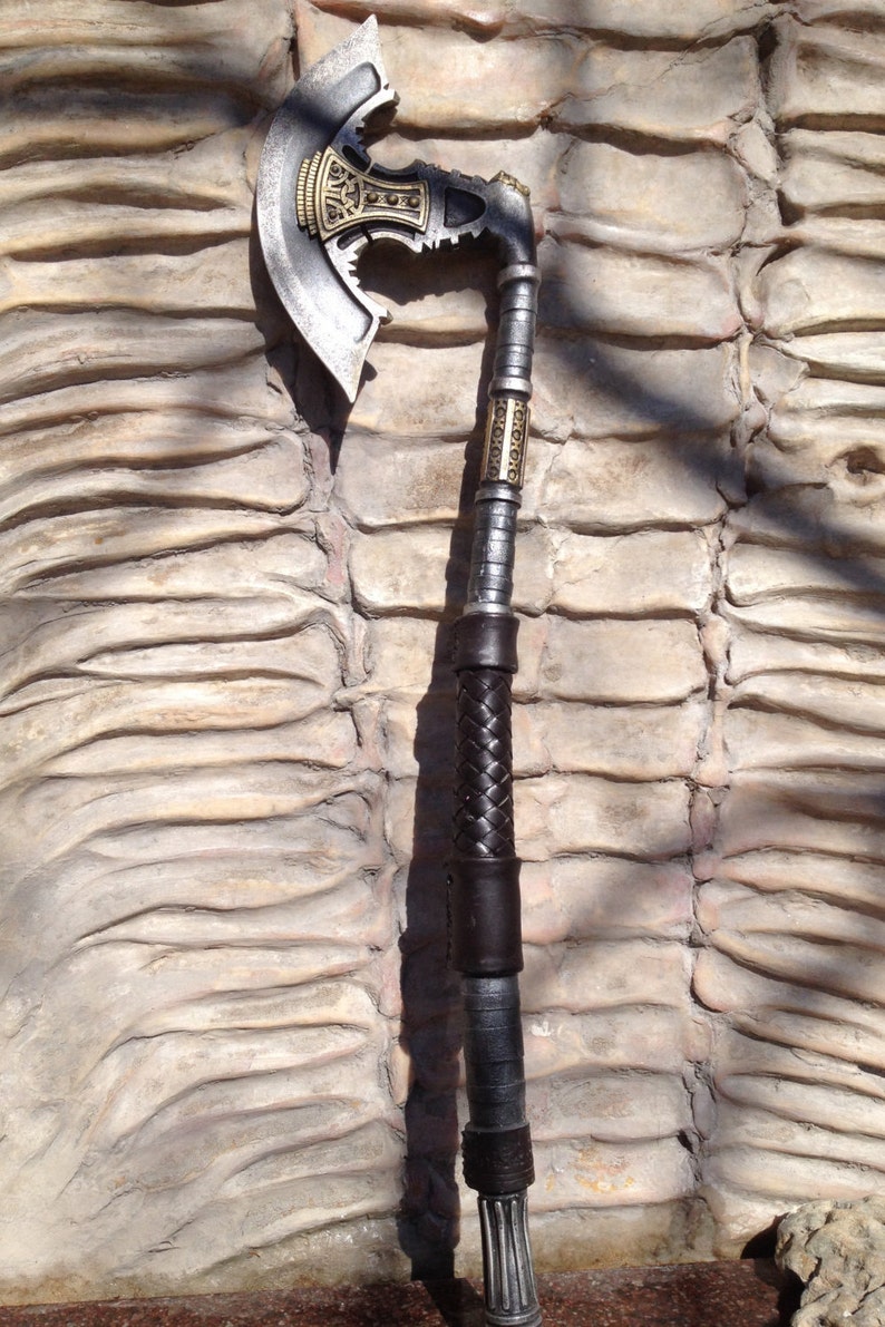 Viking Axe Iron War Axe Medieval Arms Viking Arms Cpsplay - Etsy