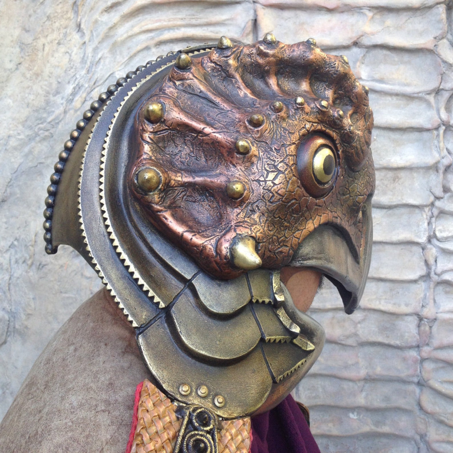 Bird Mask Costume Dinosaur Mask Animal Masquerade Mask - Etsy