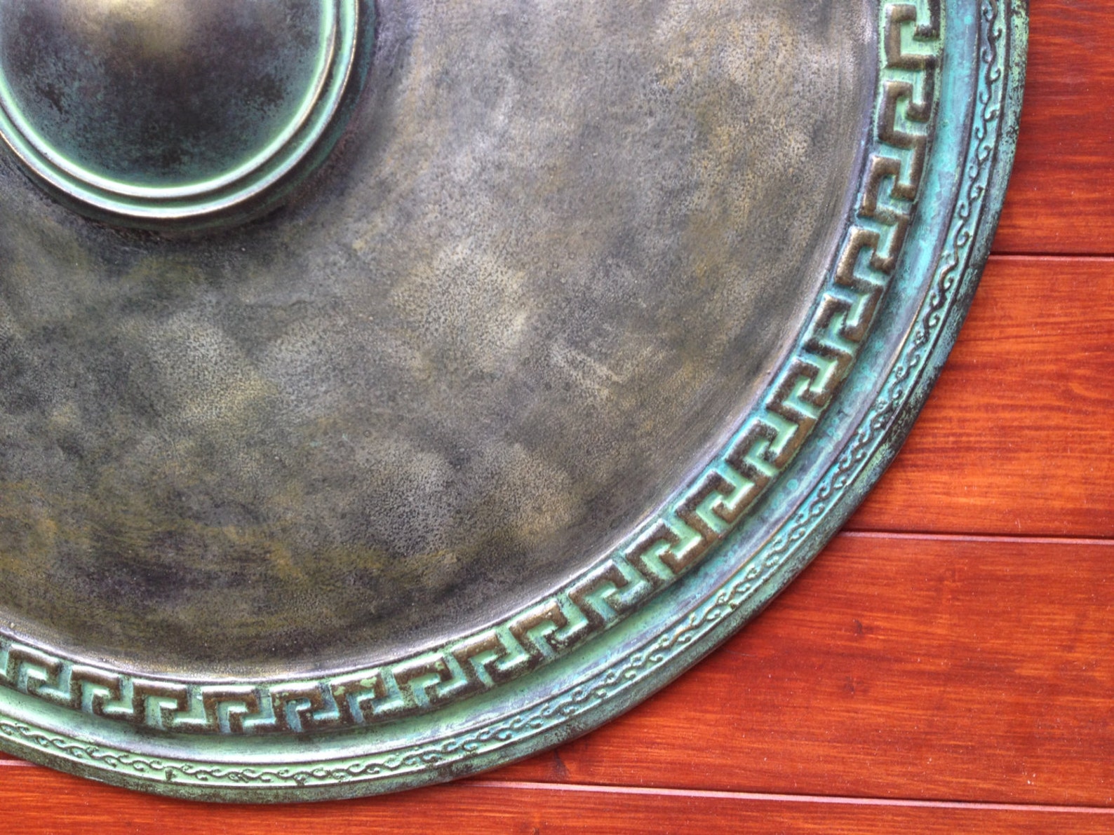 Rustic Wall Decor Replica Greek Shield Ancient Wall Dekor - Etsy