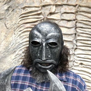 Executioner Mask, Fiberglass Medieval Armor, LARP Cosplay - Etsy