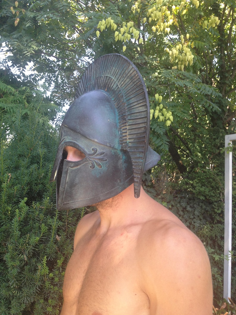 Ancient Greek Helmet Mask Helmet Props Hercules Ancient Armor | Etsy