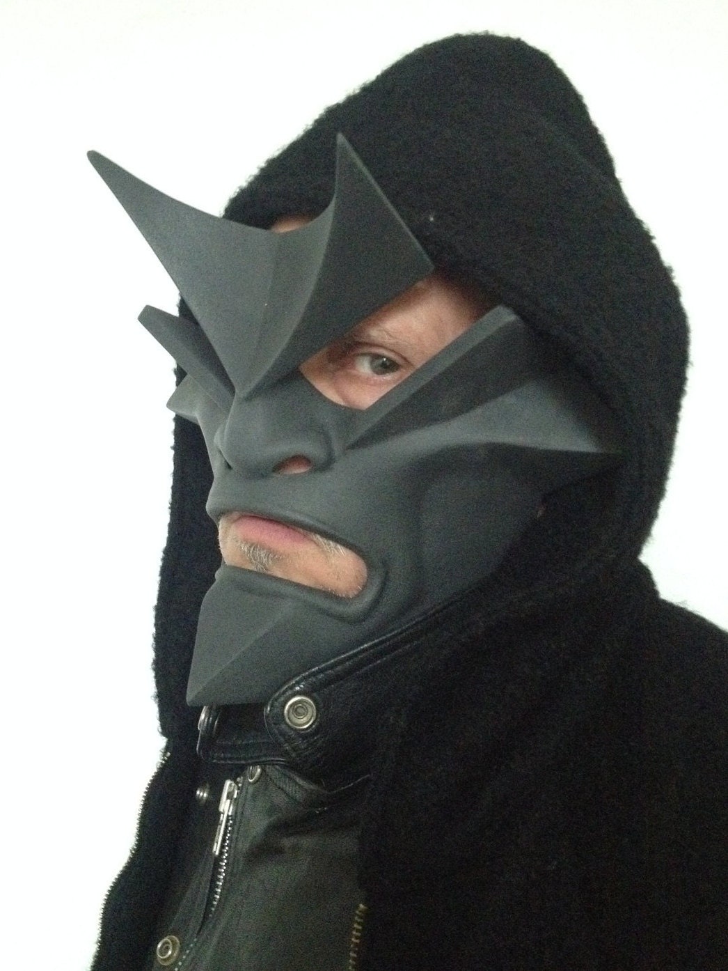 Halloween Devil Face Masquerade Mask Mask Dark Burton | Etsy