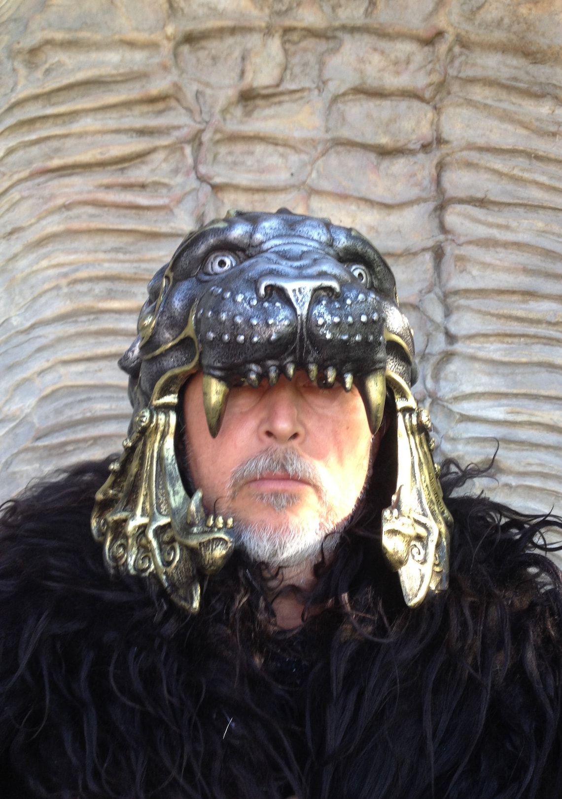 King Lion Gladiator Helmet: Cosplay, Larp, Masquerade Mask - Etsy