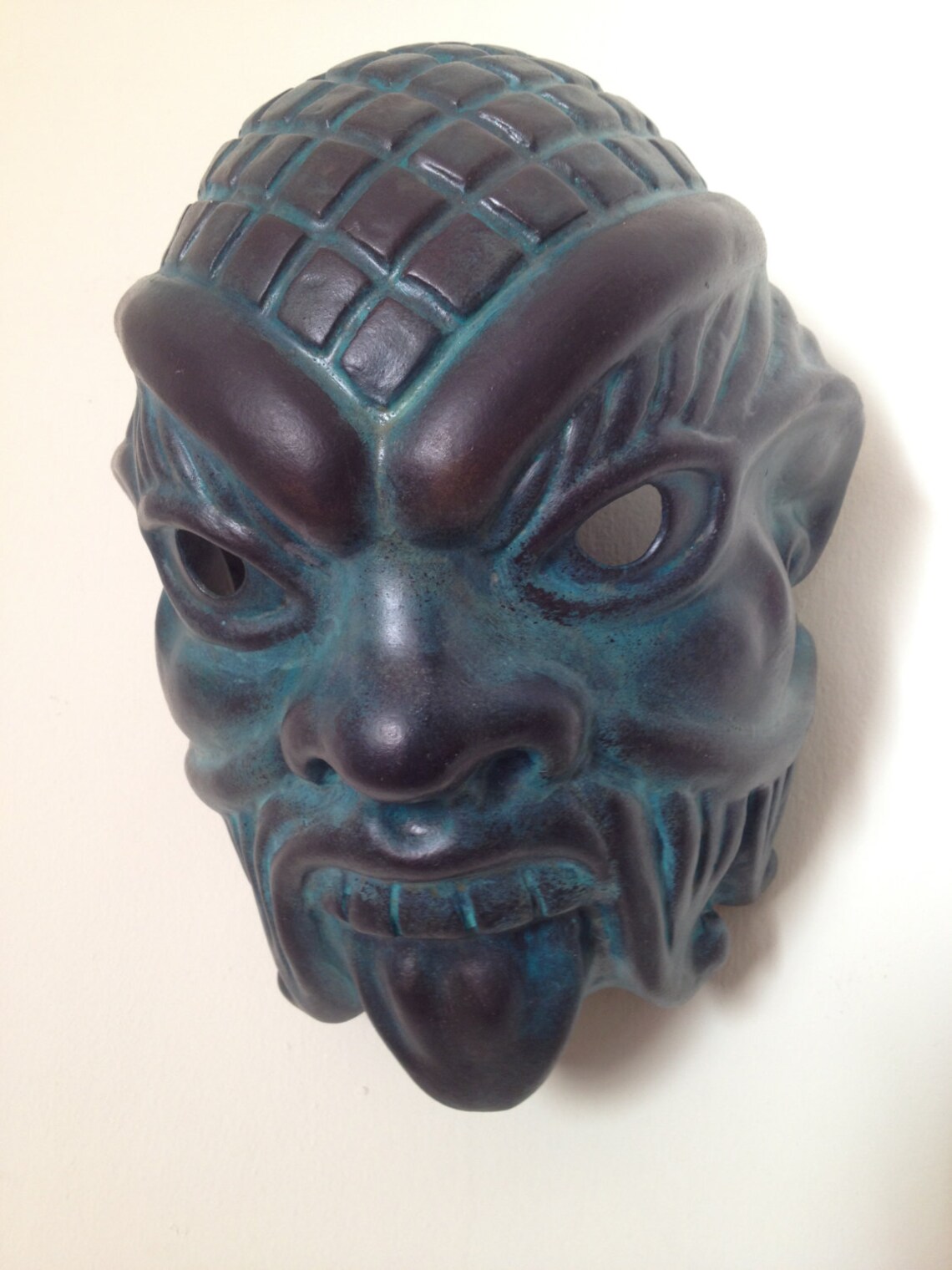Demon Mask Ancient Mask Masquerade Mask Halloween Mask - Etsy