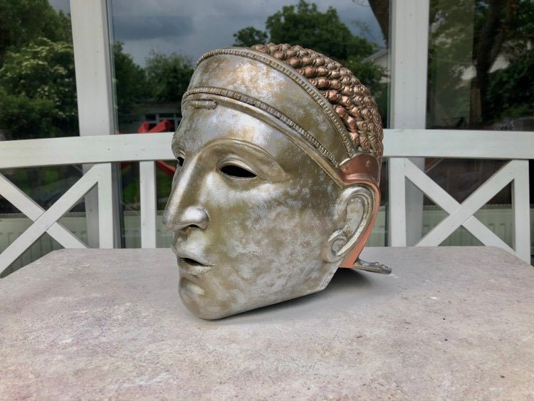 Fiberglass Roman Helmet Mask: Ancient Larp Cosplay Armor - Etsy