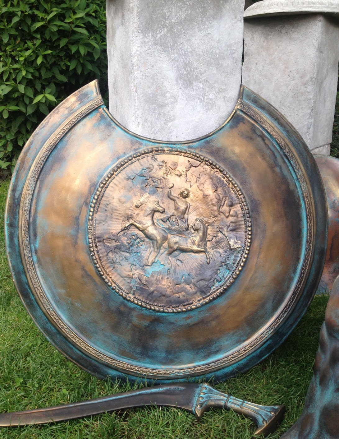 Ancient Greek Swords And Shields