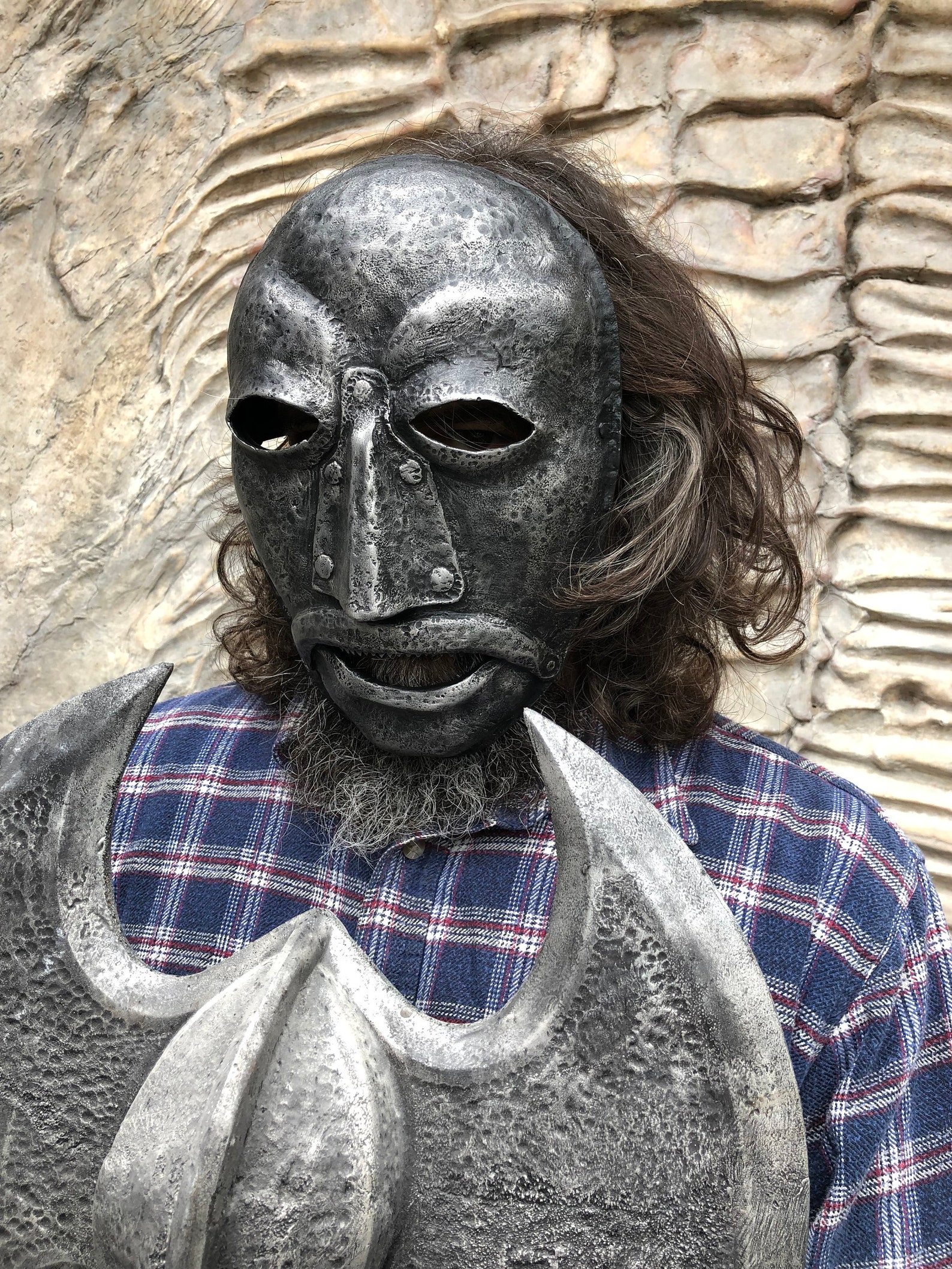 Executor Mask Medieval Armor Larp Mask Cosplay Gothic Age - Etsy UK