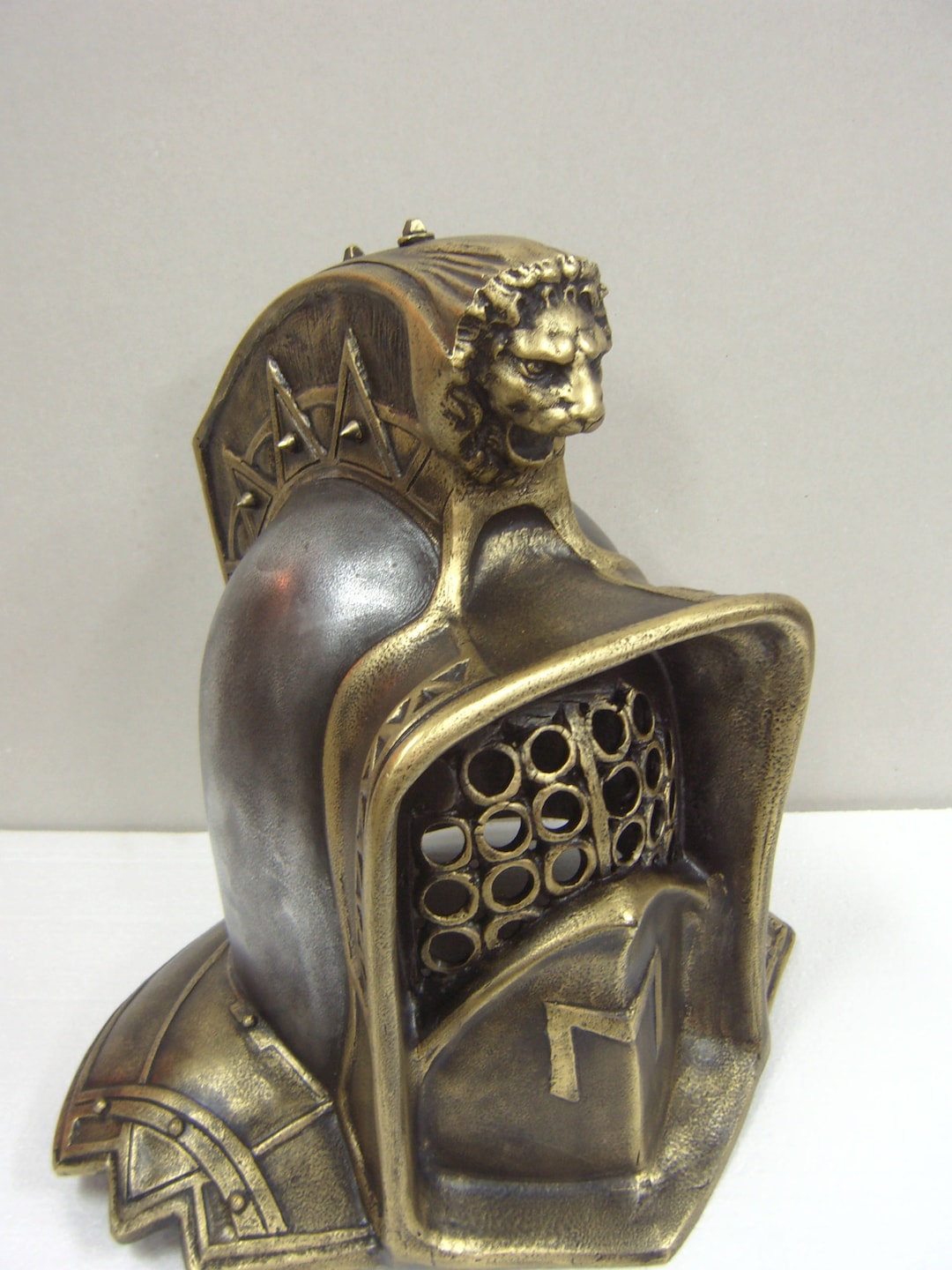 Handmade Murmilo Gladiator Helmet: Roman Larp Armor, Cosplay Art - Etsy