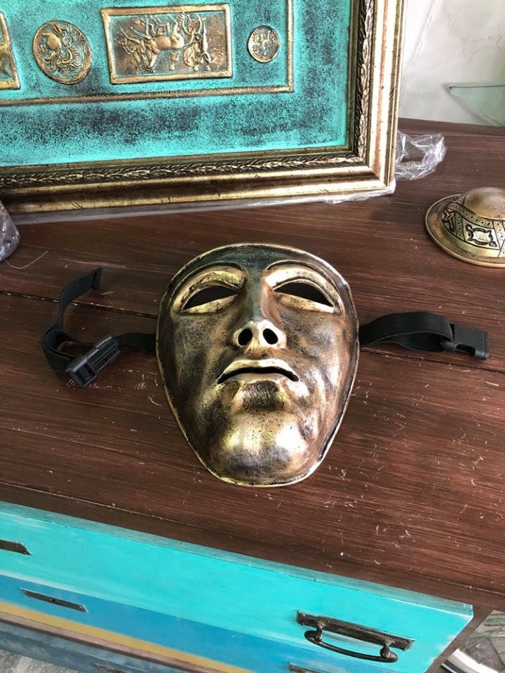 Larp Mask Roman Battle Mask Cosplay Ancient Mask Face - Etsy Hong Kong