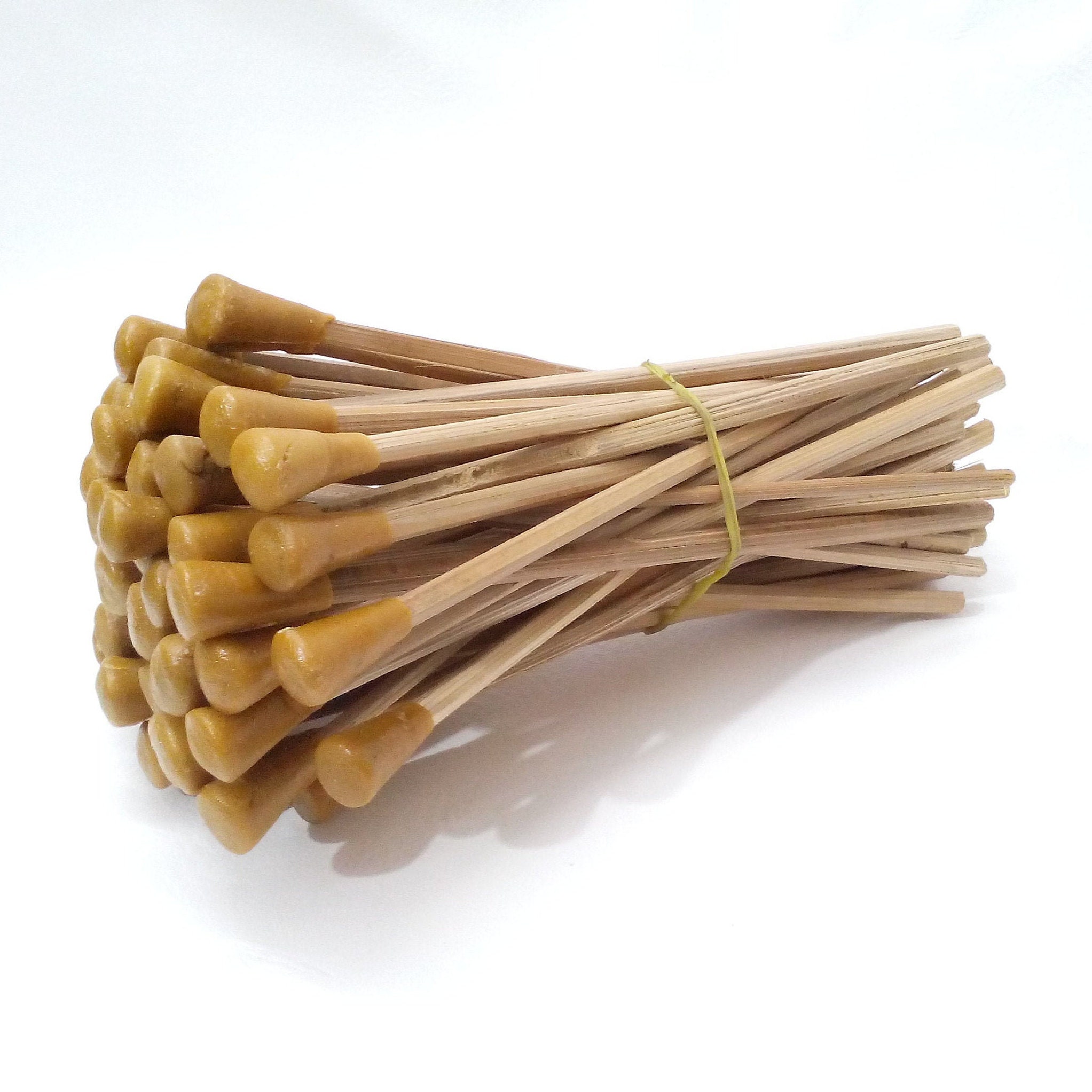 25 Piece Wooden Dop Stick Gemstone Cutting and Polish Useful Wooden Dop ...