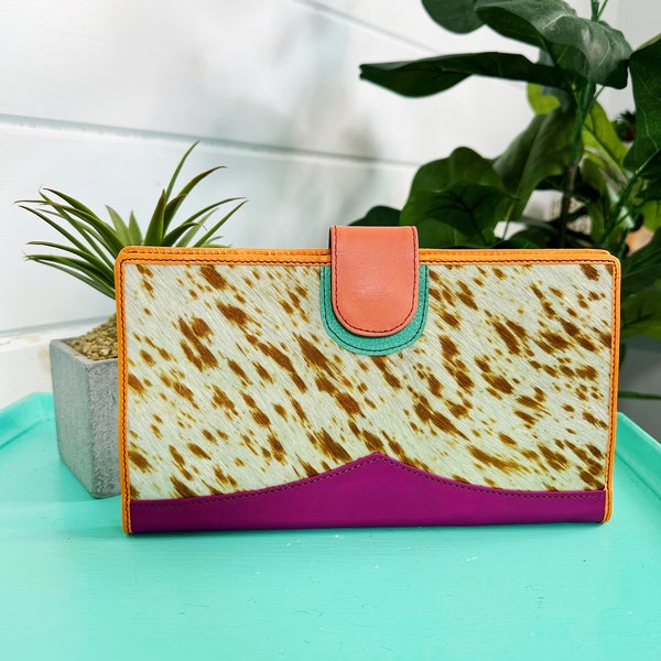 Cow Leather Wallet - Etsy