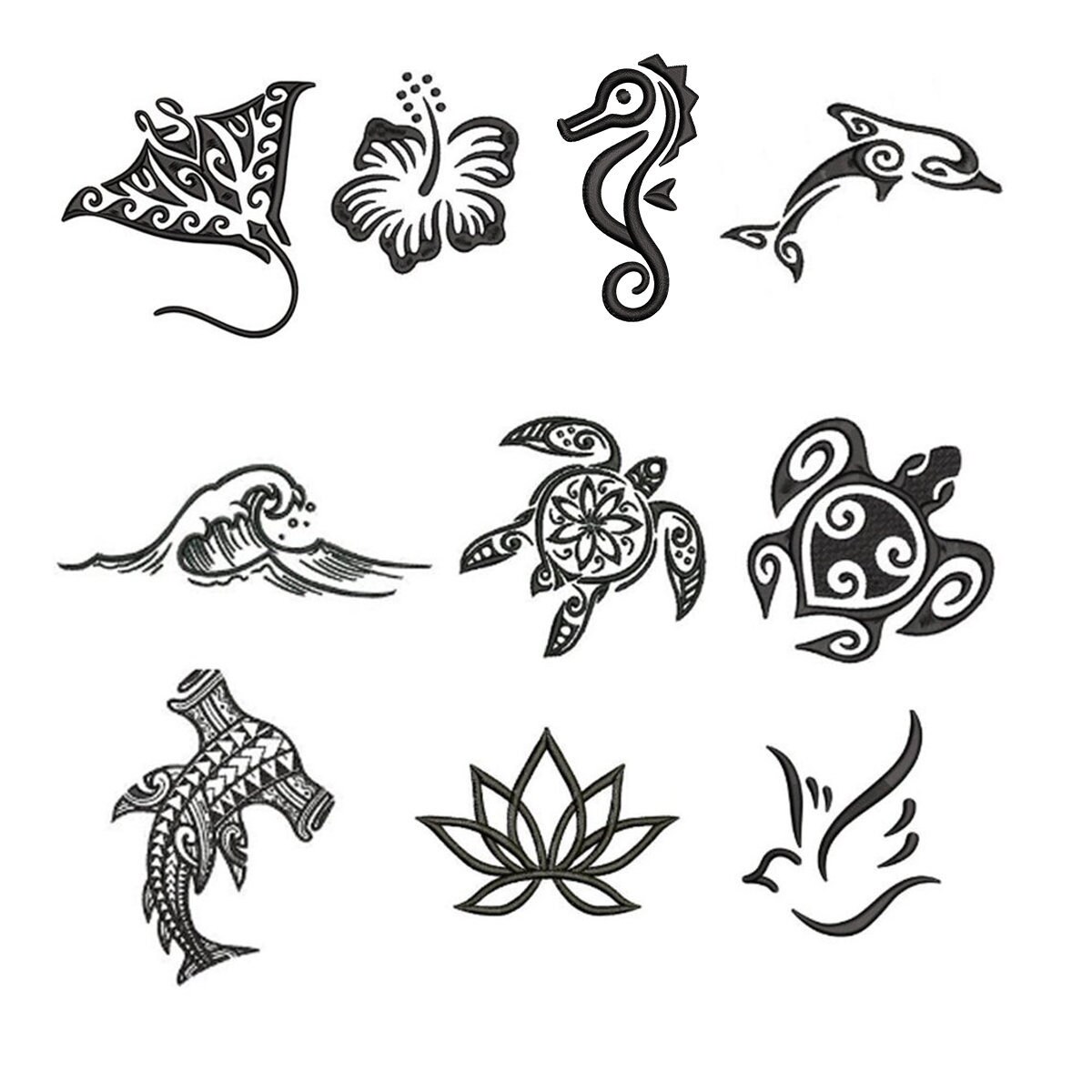 How To Draw Hawaiian Tribal Designs Step By Step How To Draw Hawaiian Tribal Designs Step By Step