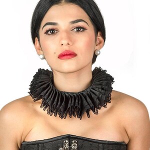 Elizabethan Neck Tudor Renaissance Ruffled Costume Ruff - Etsy UK