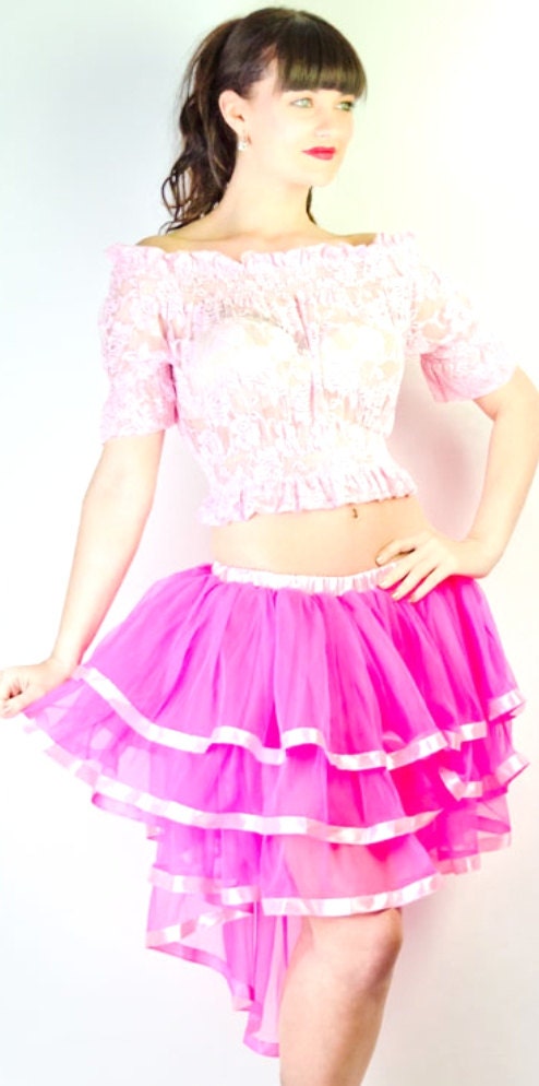 Long Layered Bustle Skirt Burlesque Steampunk Bustle Skirt - Etsy UK