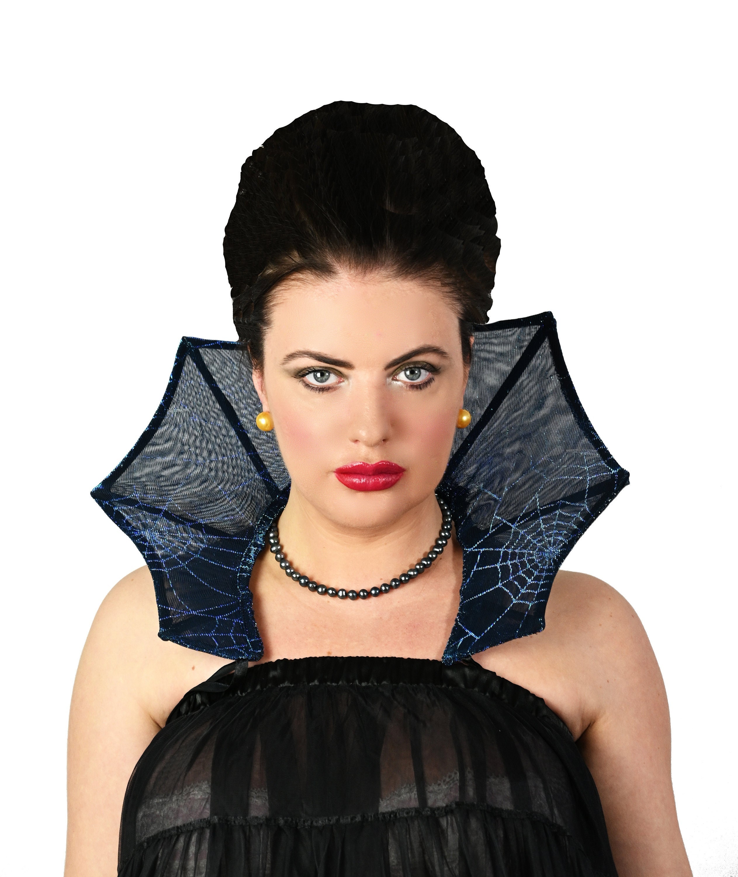 Elizabethan Cartwheel Neck Ruff Tudor Pearl Collar Ruff - Etsy UK